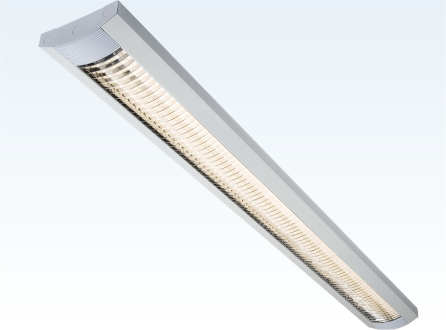 Modern Twin 58w Fluorescent Light Modern Twin 58w Fluorescent Light