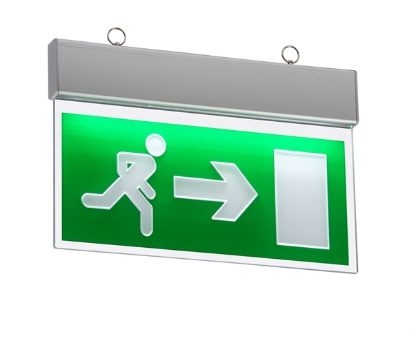 Ceiling Mounted LED Emergency Exit Sign
