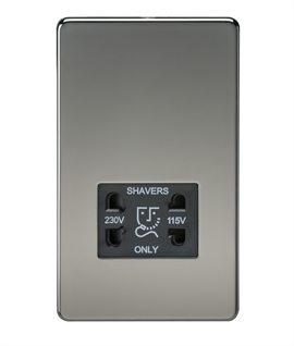 Slim Shaver Socket - Dual Voltage