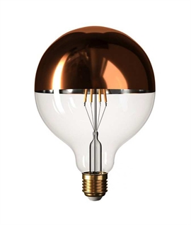 E27 7w LED Metallic Crown GLS LED Lamp