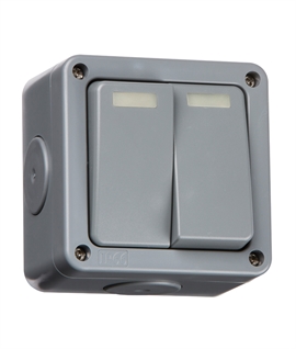 Exterior Wall Socket - Single or Double Option