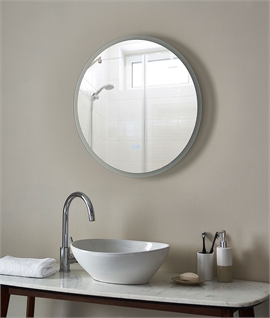 Round 500mm LED Illuminated Bathroom Mirror with IR Sensor