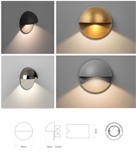 Recessed Stair Lights & Low Level Guide Lighting