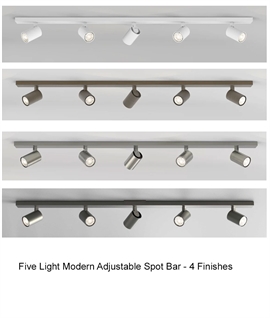 Directional Bar Spotlights 5-8 Spots | Lighting Styles
