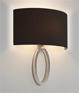 Slim and Shallow Profile Wall Light - Four Shade Options