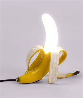Seletti Dewey Banana Gold LED Table Lamps - In Stock