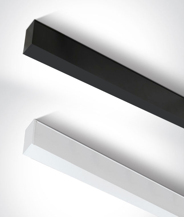 Wire suspended or ceiling fixed Modular Linear Lighting – Variable ...