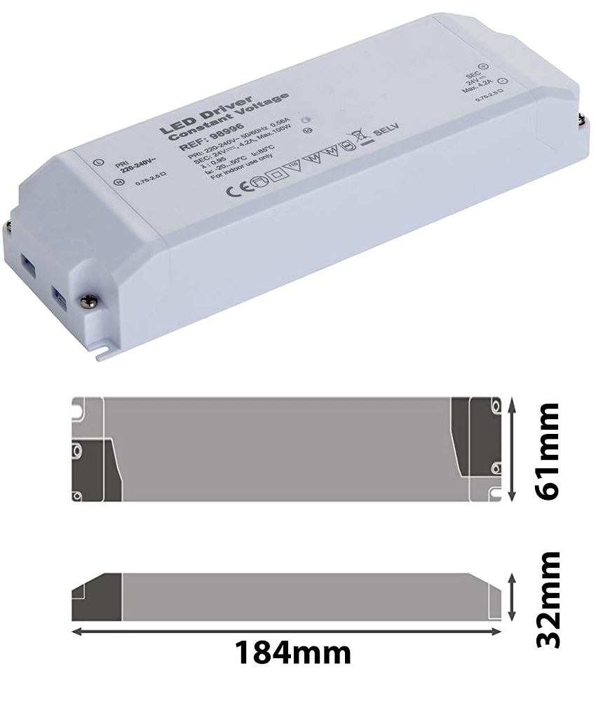 24V DC Constant Voltage LED Driver