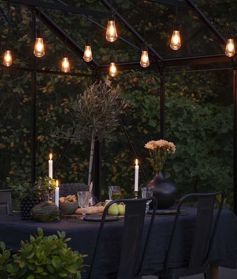 10 LED Lights Dimmable Festoon Kit - IP44 Rated