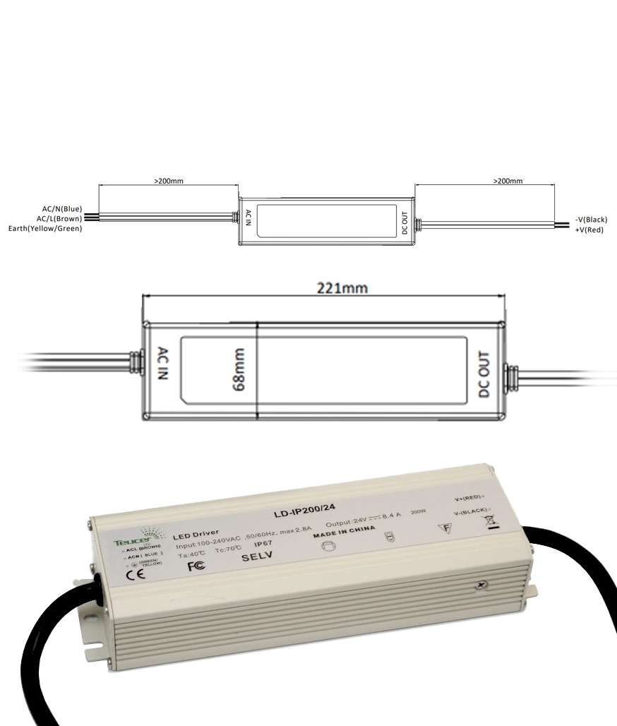 24V DC Constant Voltage LED Driver