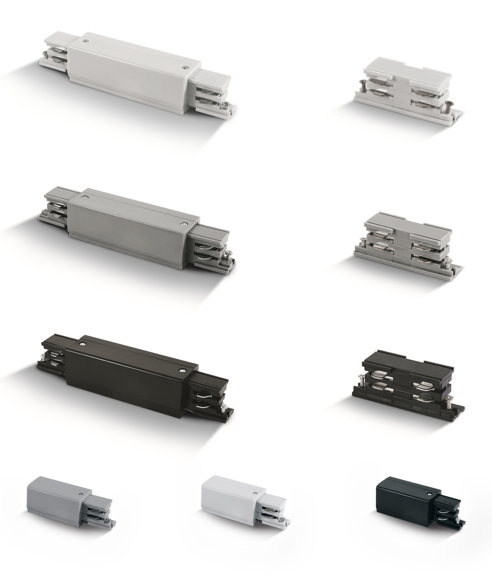 Simple Joints for 3-Circuit Lighting Tracks – Feed-In, & Straight ...