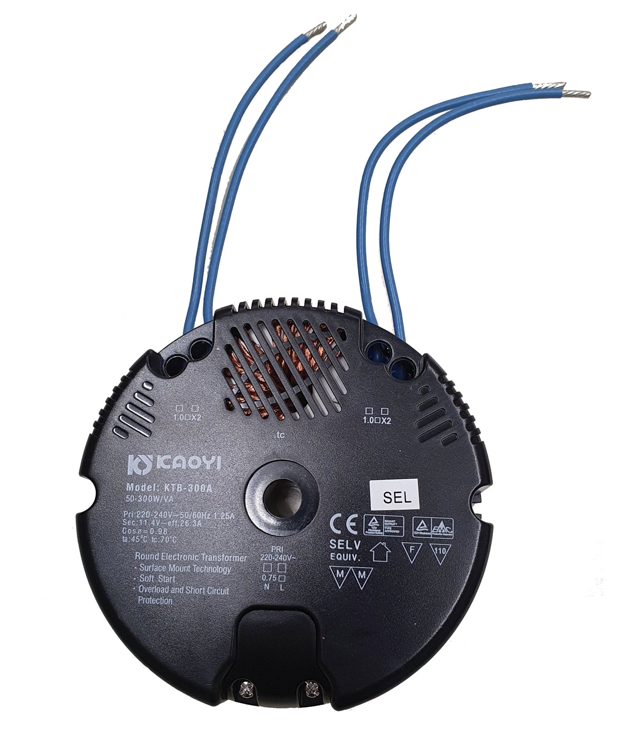 Aurora Round Transformer - 210va & 300va