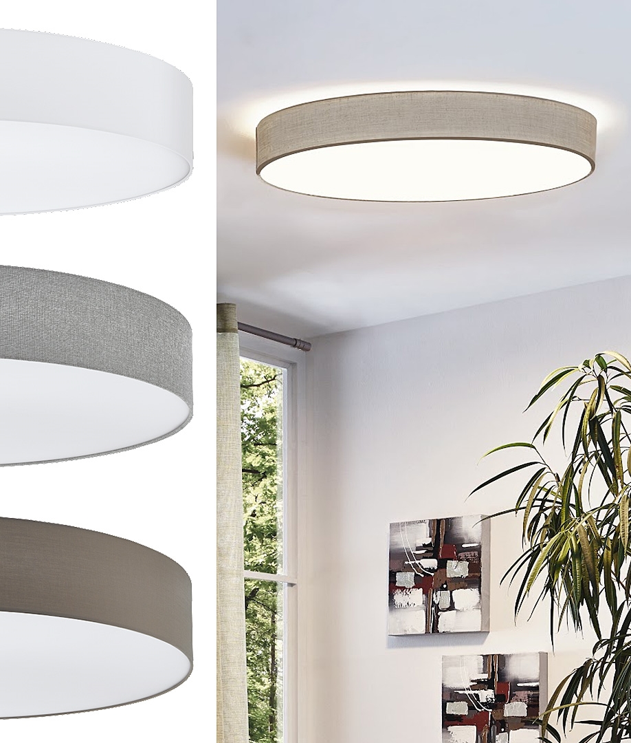 Flush Mounted Round Ceiling Light 980mm