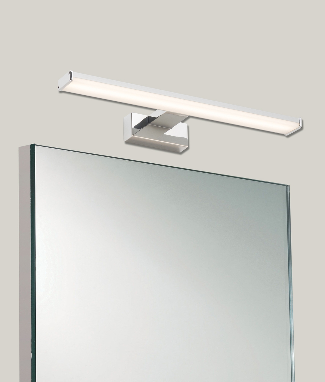 Chrome Budget IP44 Rated LED Over Mirror Light
