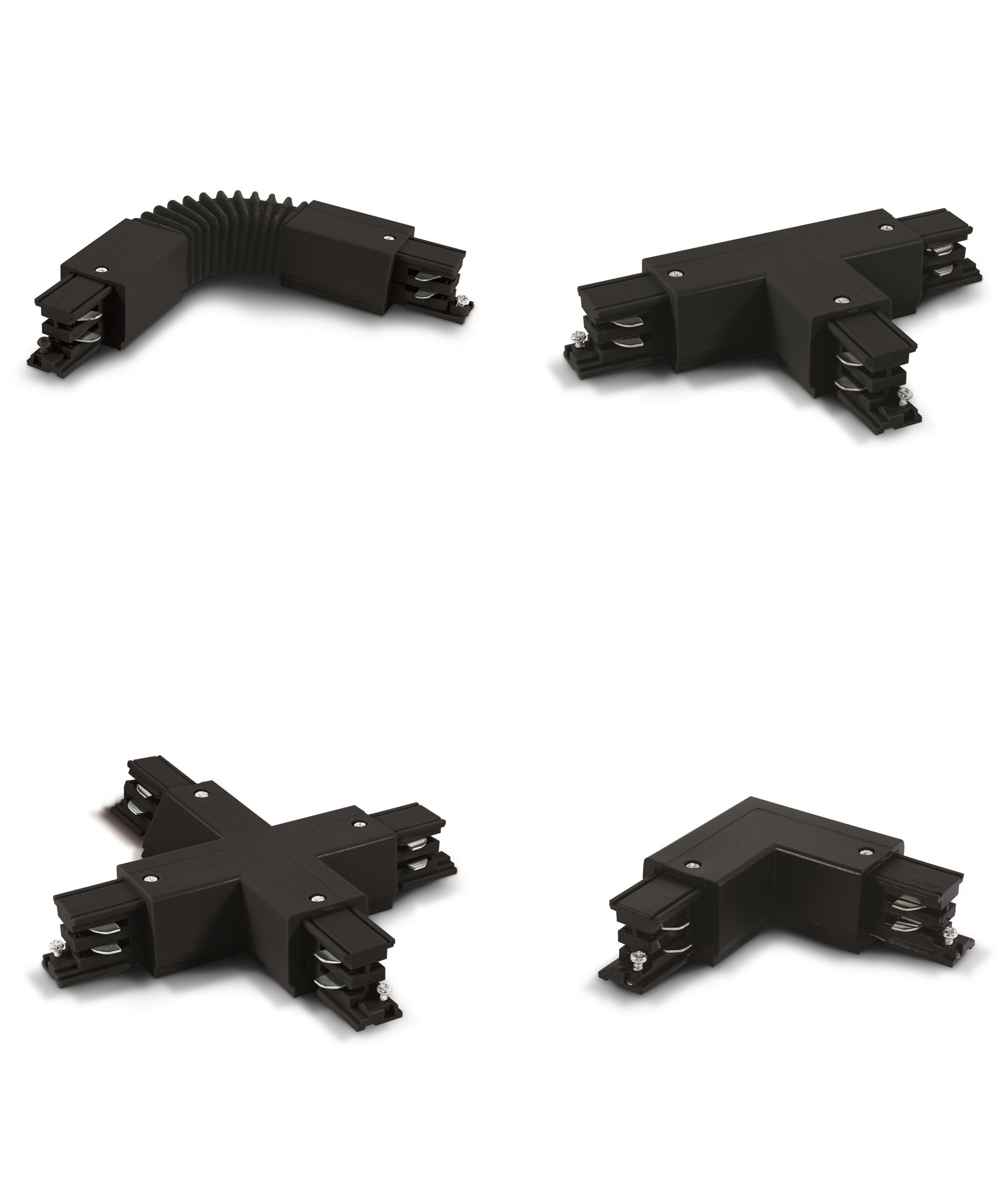Joints for 3-Circuit Lighting Tracks – Bends, T and X ConnectionsBuild ...