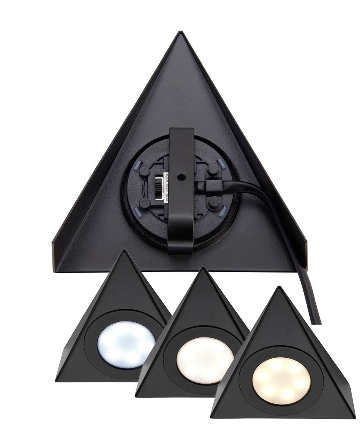 Mains Under Cabinet LED Wedge Light - CCT switch to choose warm or ...