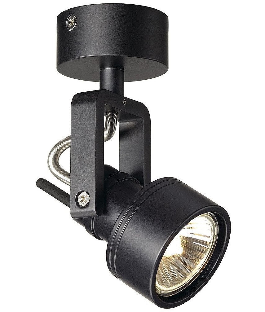 Adjustable Stirrup Spotlight for Mains GU10 Lamps - Mount on Ceiling or ...