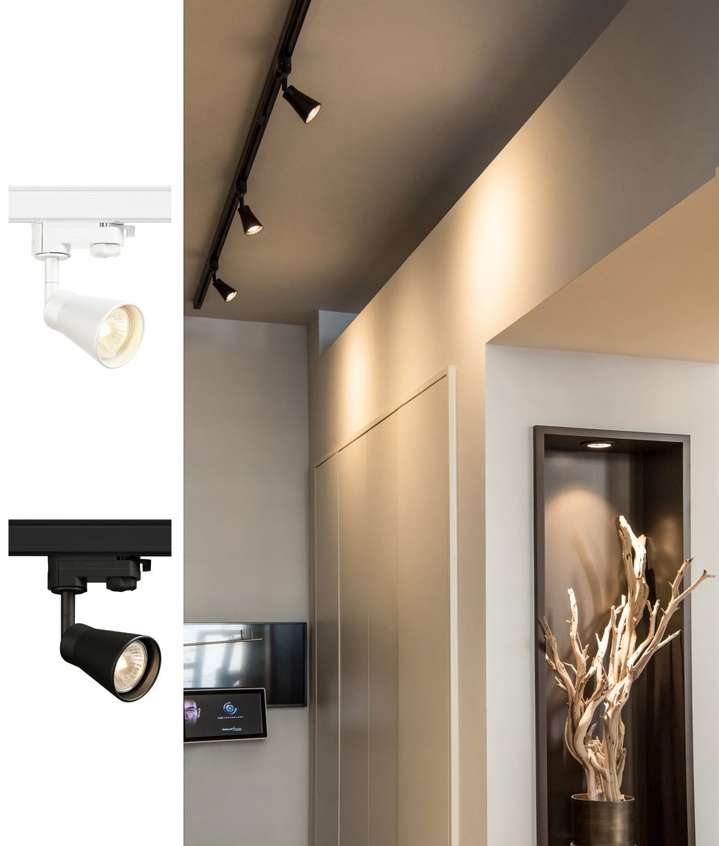 GU10 Track Head for 3 Circuit Track