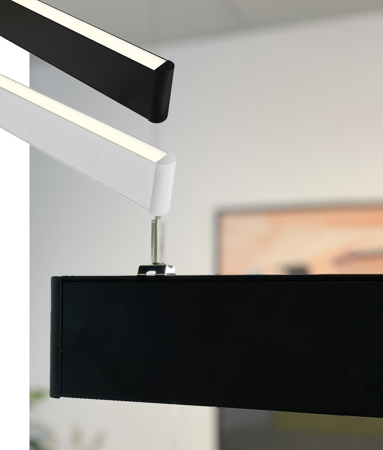 LED Sleek and Simple Suspended Linear Light