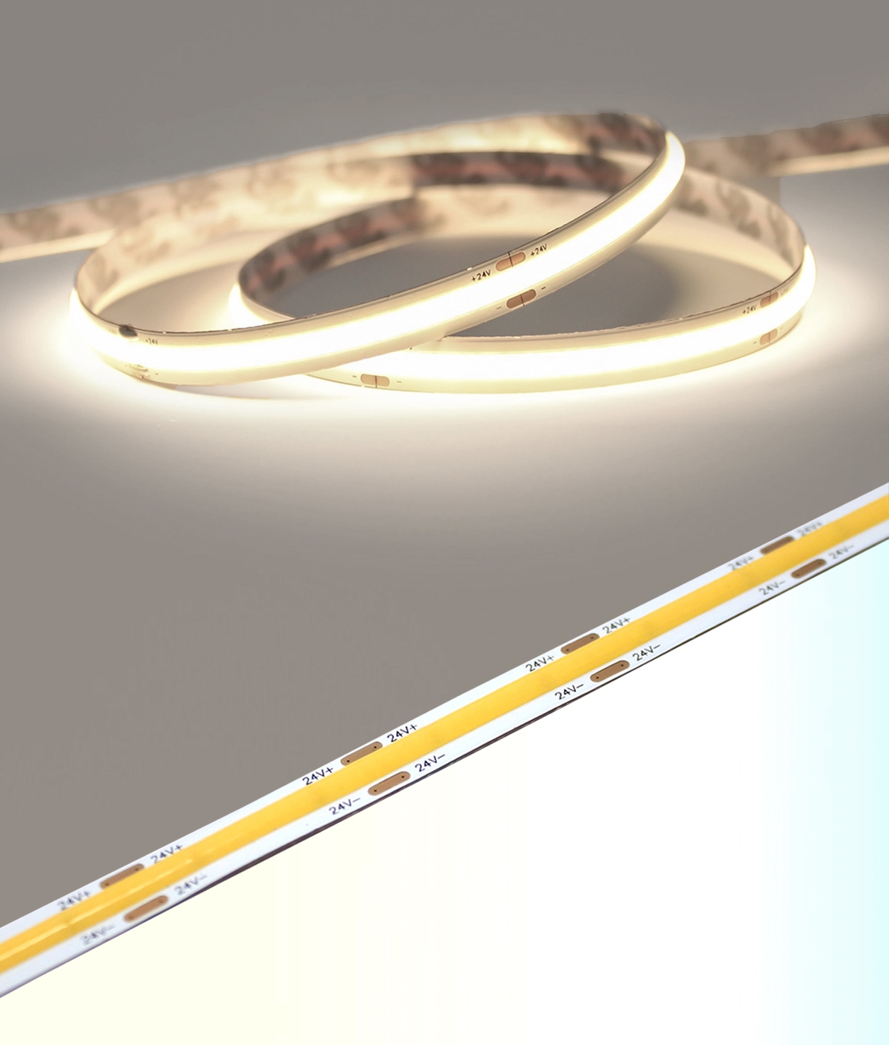 Continuous Line Professional Grade LED Tape - Colour Correct CRI 90 White