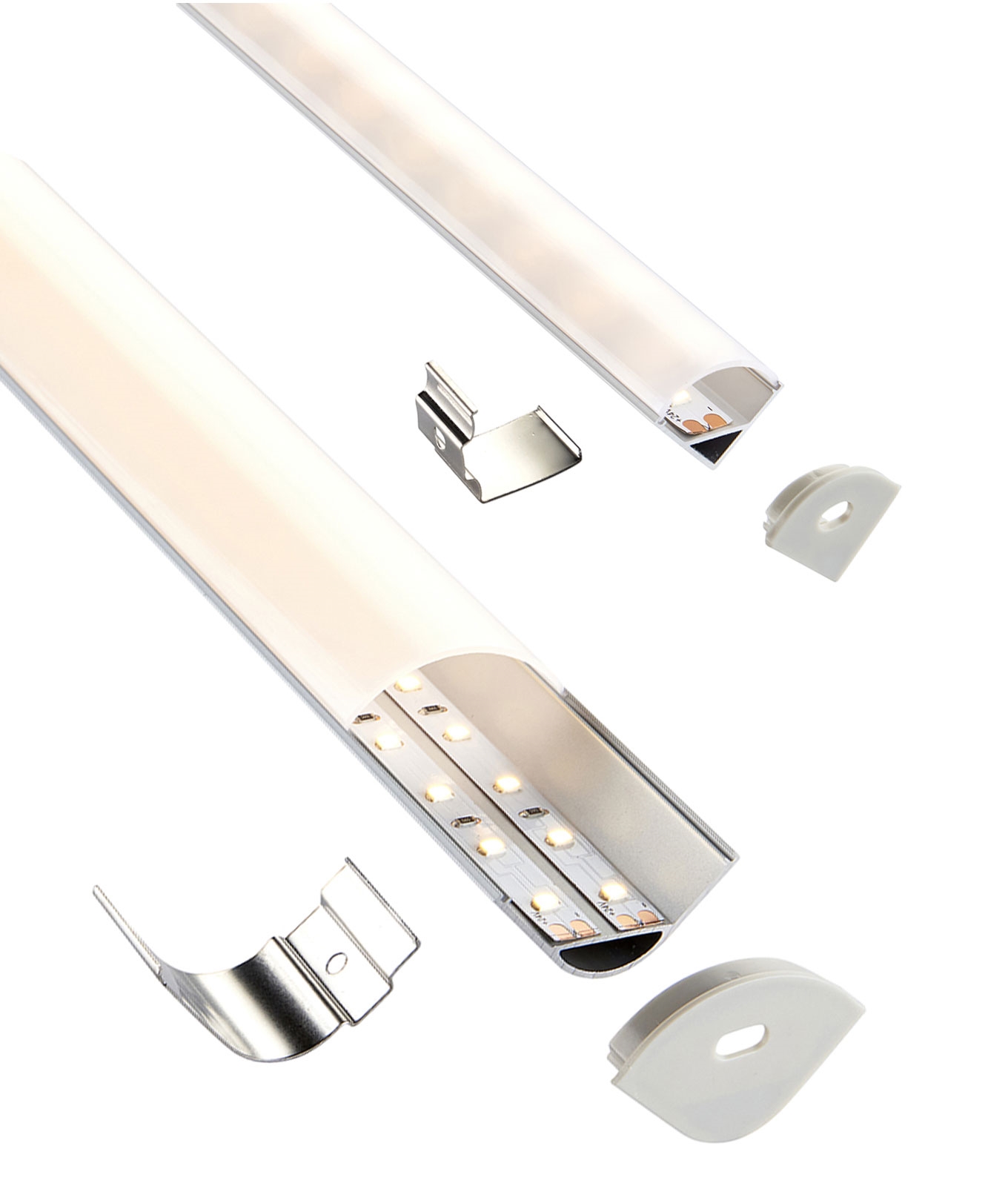 Kitchen Lighting for Under Wall Units. Slimline, deep and corner ...