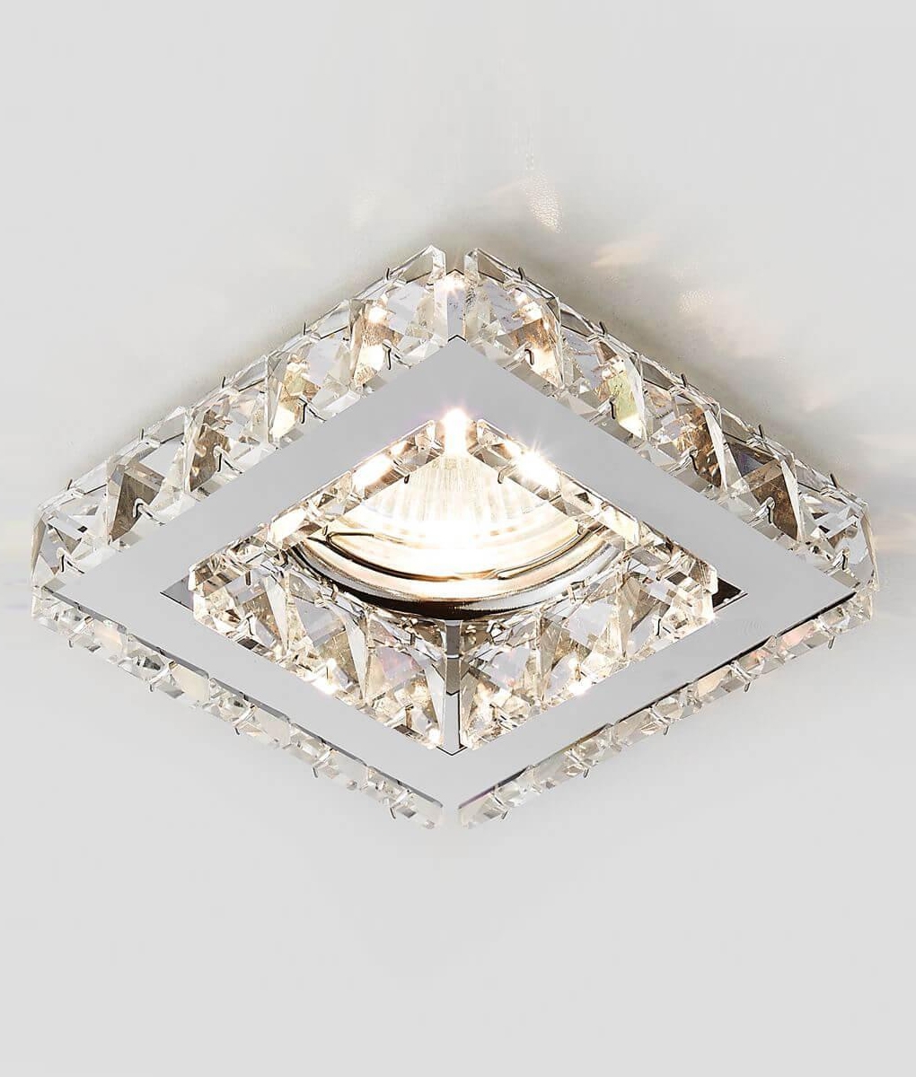 Crystal Downlights designed for GU10 lamps—Choose between Square or ...