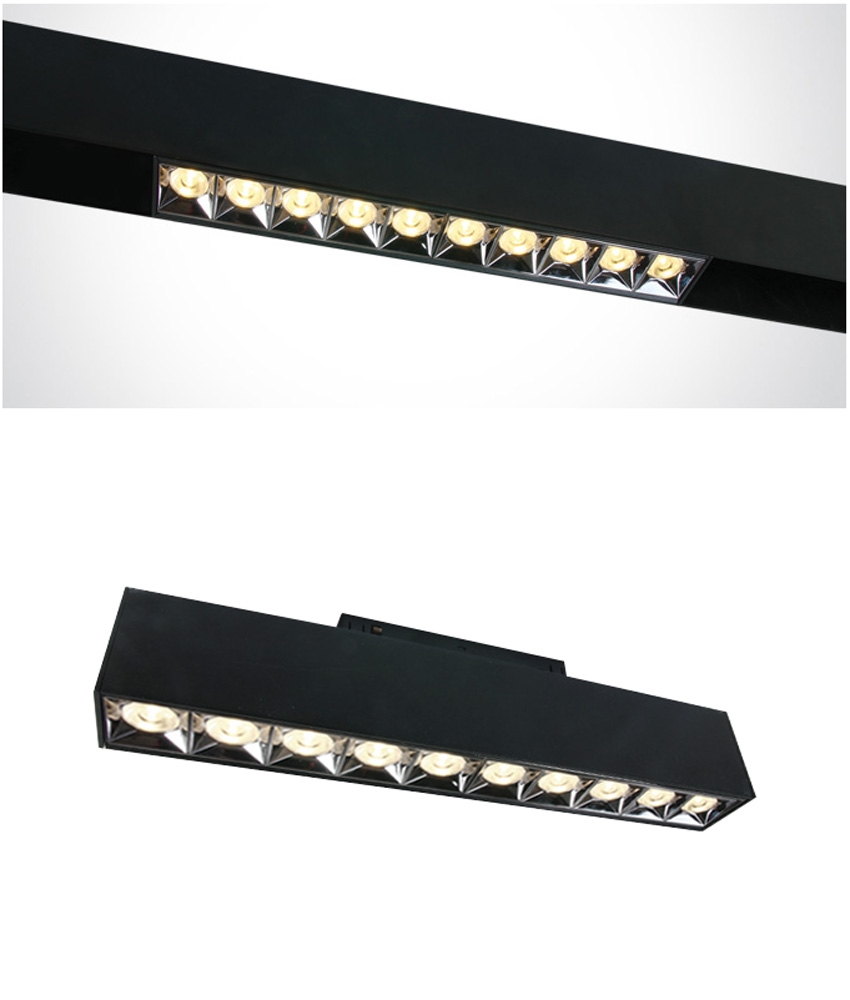 Integrated Linear Magnetic Track Spotlights for Modern Spaces