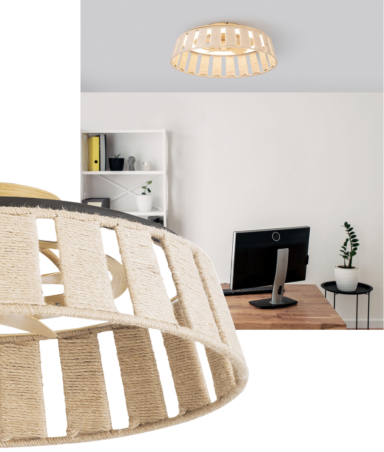 When You Need a Light and a Fan Consider This Flush-Fitted Ceiling Fan ...