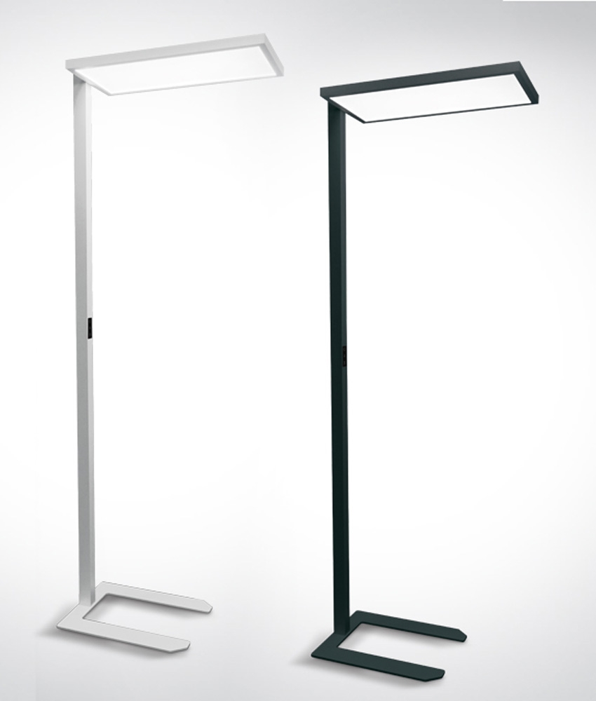 Freestanding Floor Stand Office Floor Light with Integral Dimmer - 2 ...