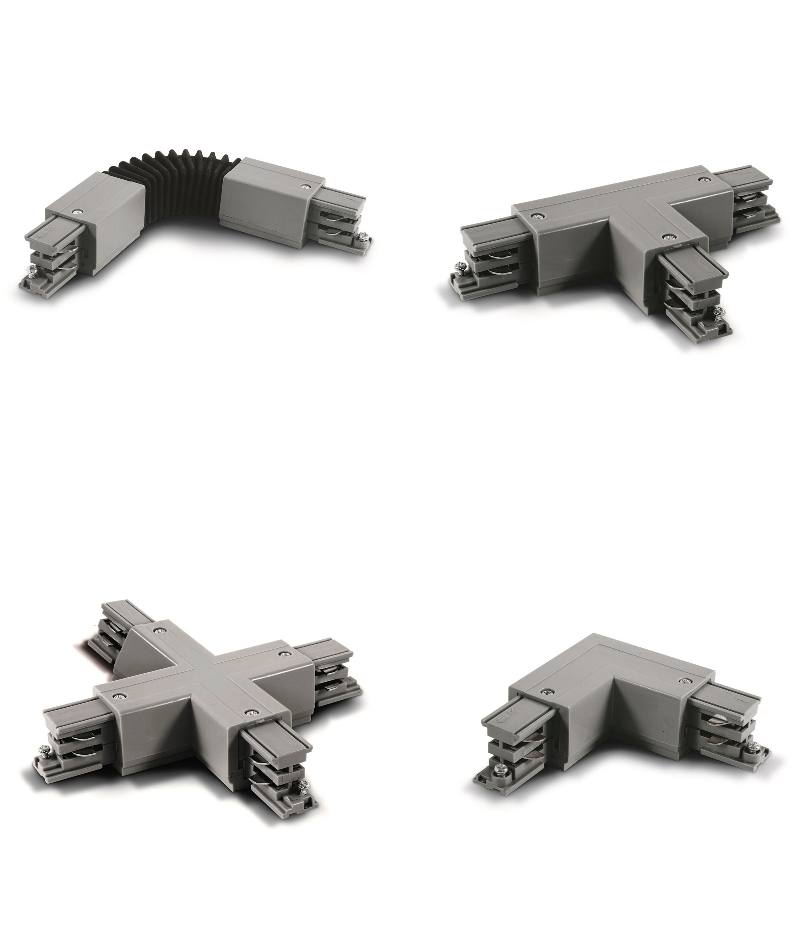Joints for 3-Circuit Lighting Tracks – Bends, T and X ConnectionsBuild ...