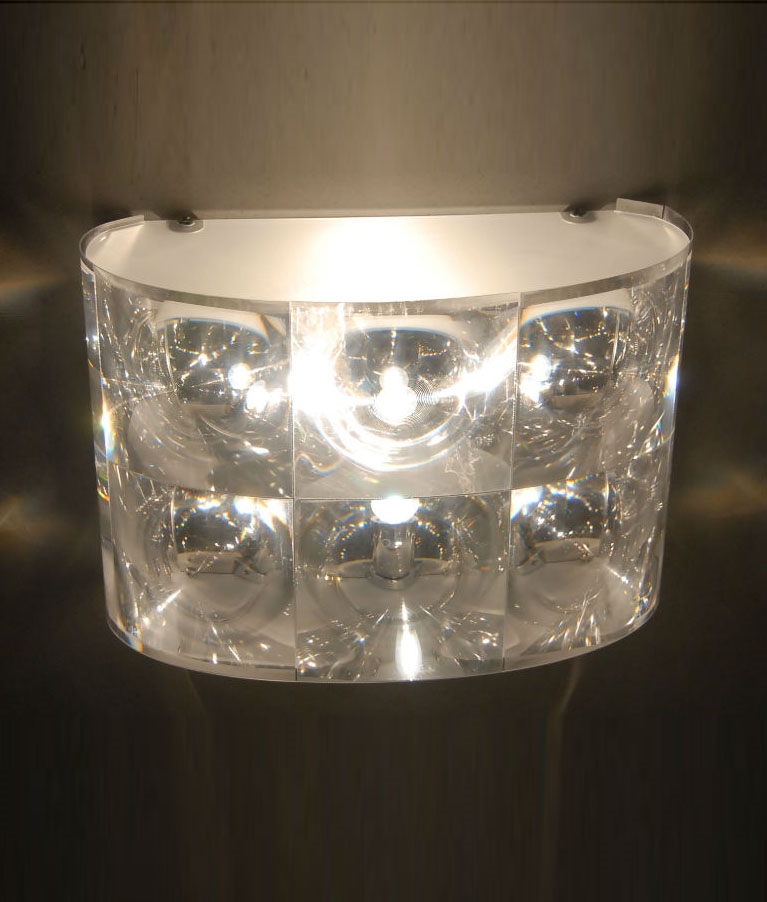 Innermost Lighthouse Designer Wall Light with Fresnel Lens Refracting