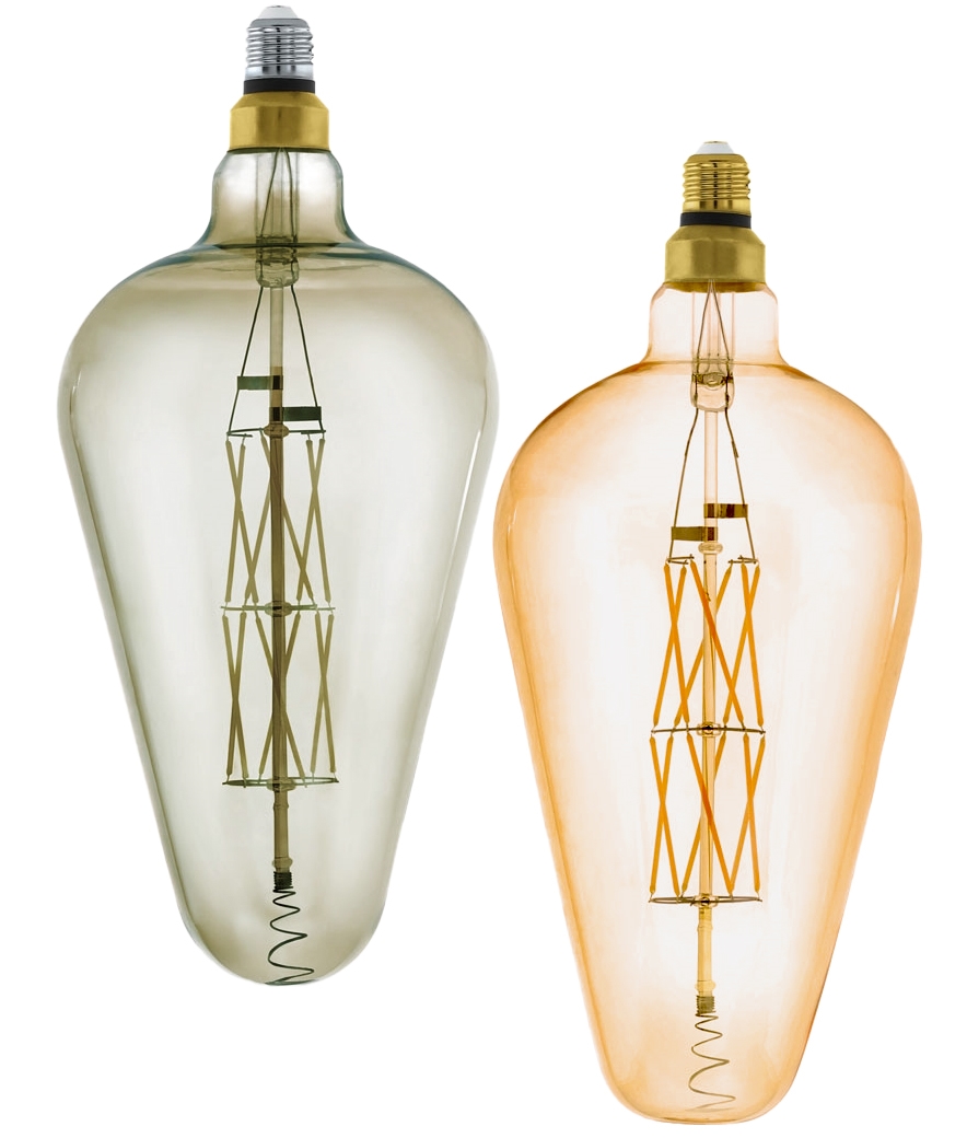 LED E27 Extra Large Cross Filament Lamp