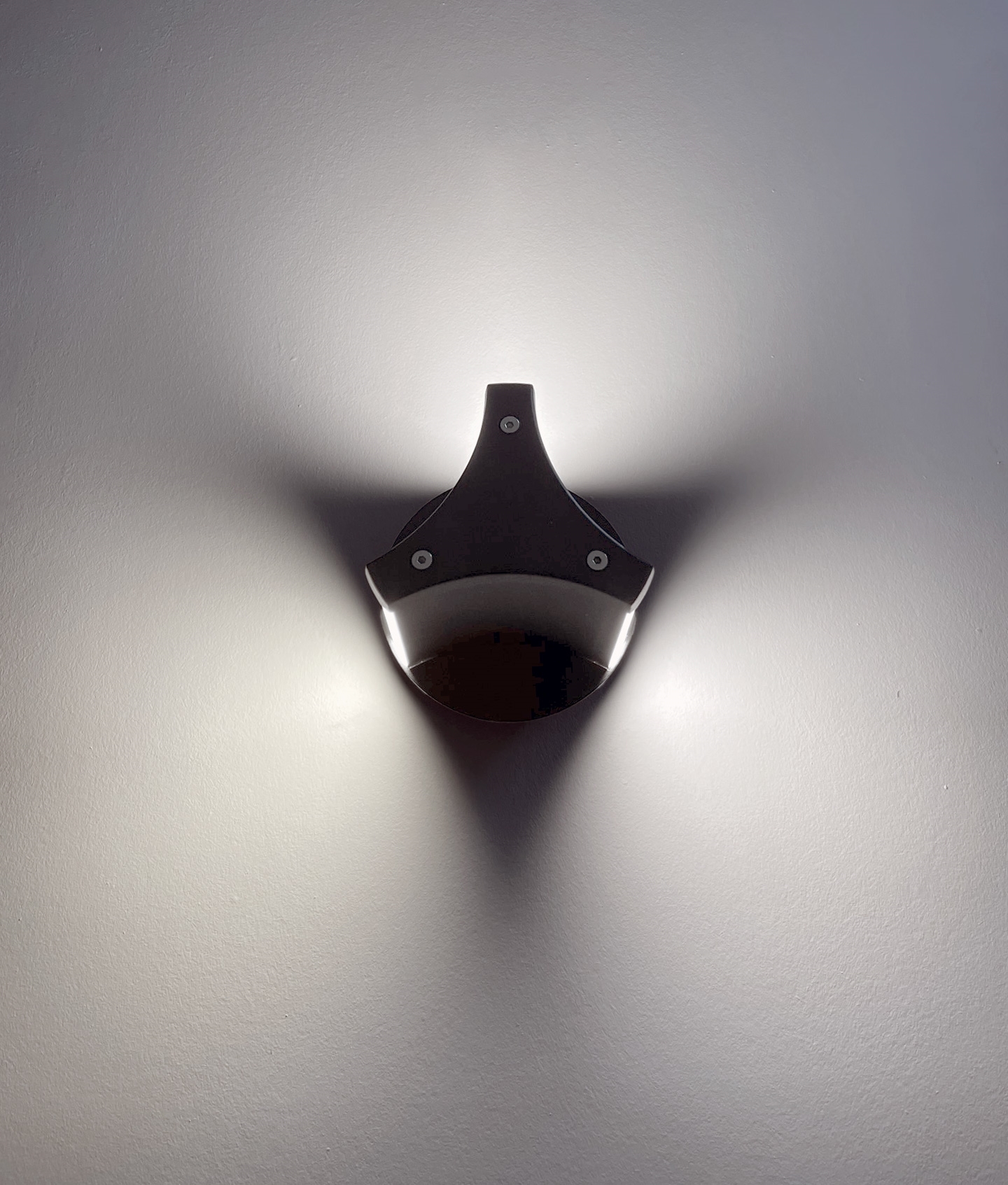Nordlux Titus Wall Exterior Wall Light - Triangular 3 Beam Illumination
