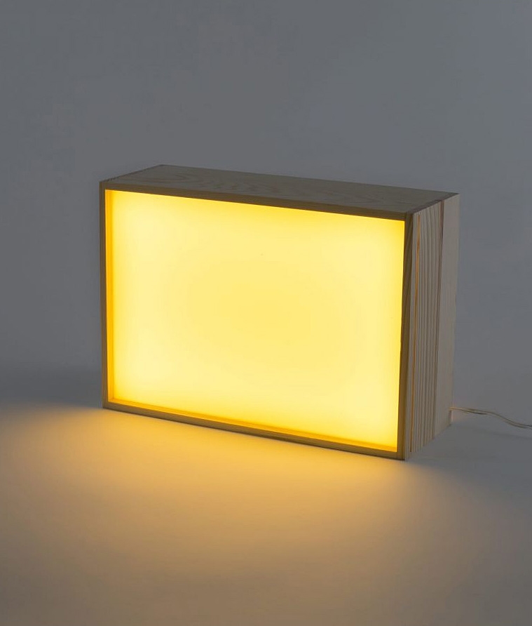 Lightink Boxes An LED Box with Four Panels