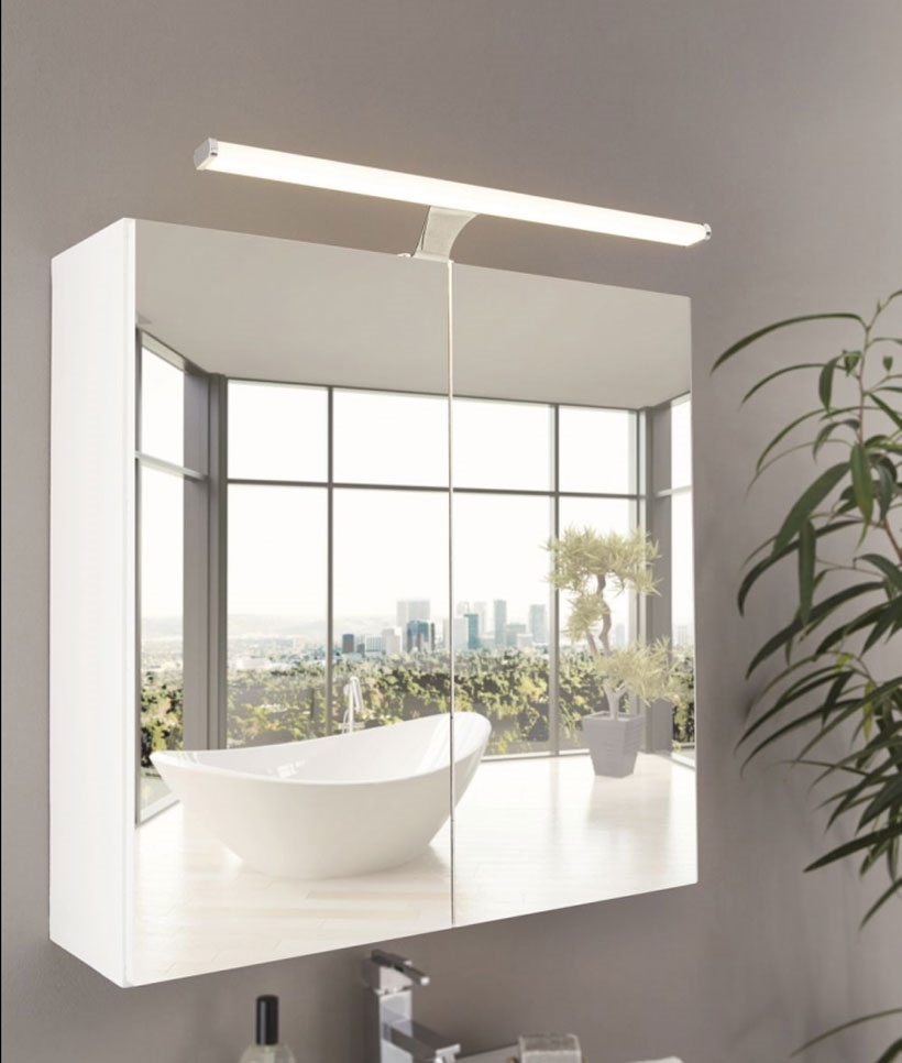 Slim LED Over Cabinet Light - 400mm Length - IP44 Rated