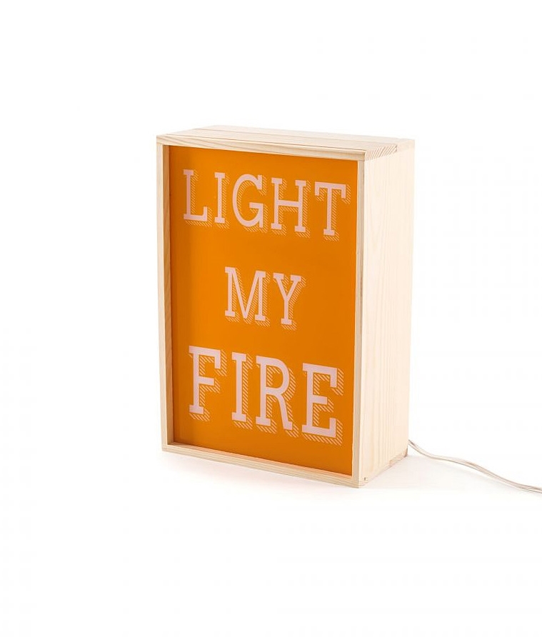 priced to clear - Seletti Lightink Lightbox Box An LED Box with Four ...