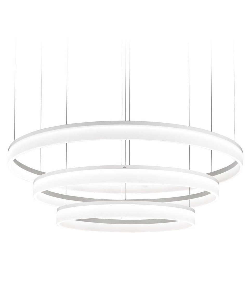 Circular Ring LED Pendant - 3 LED Rings Interwoven