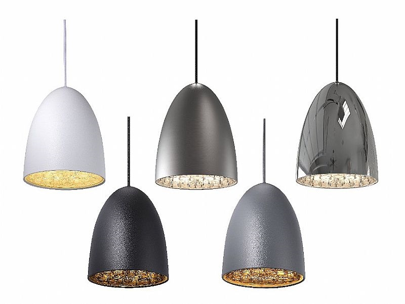 Large Classic Bullet Pendant - inc suspension