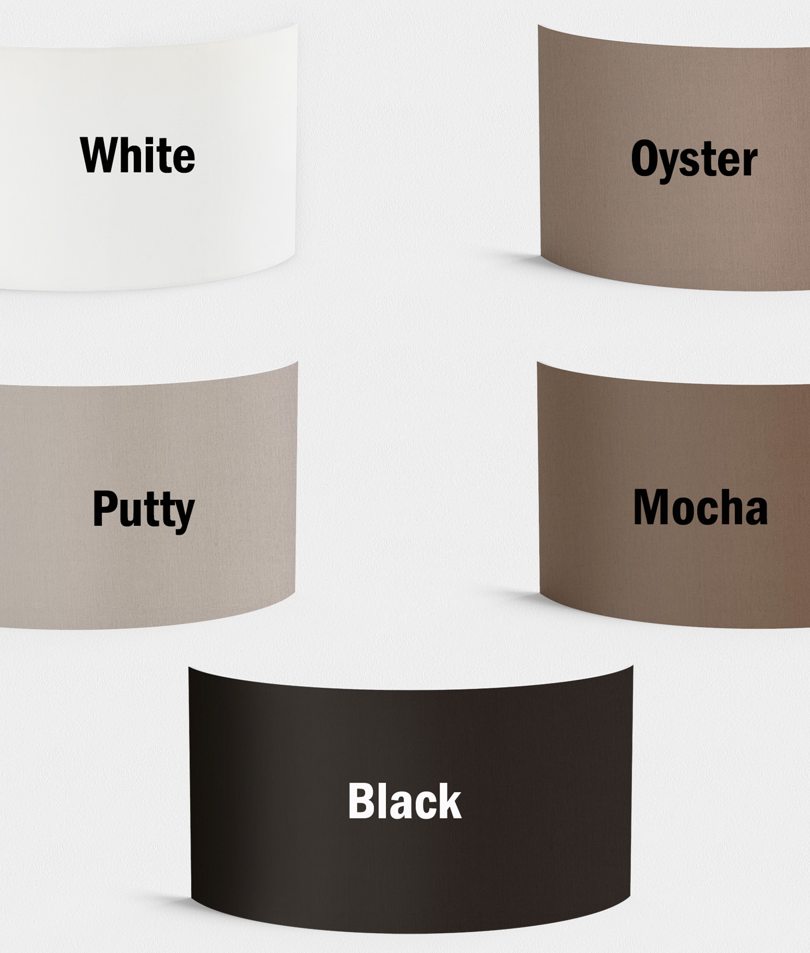 Wall Light - Flush Mounted - Low Profile with Wrap-Around Shade