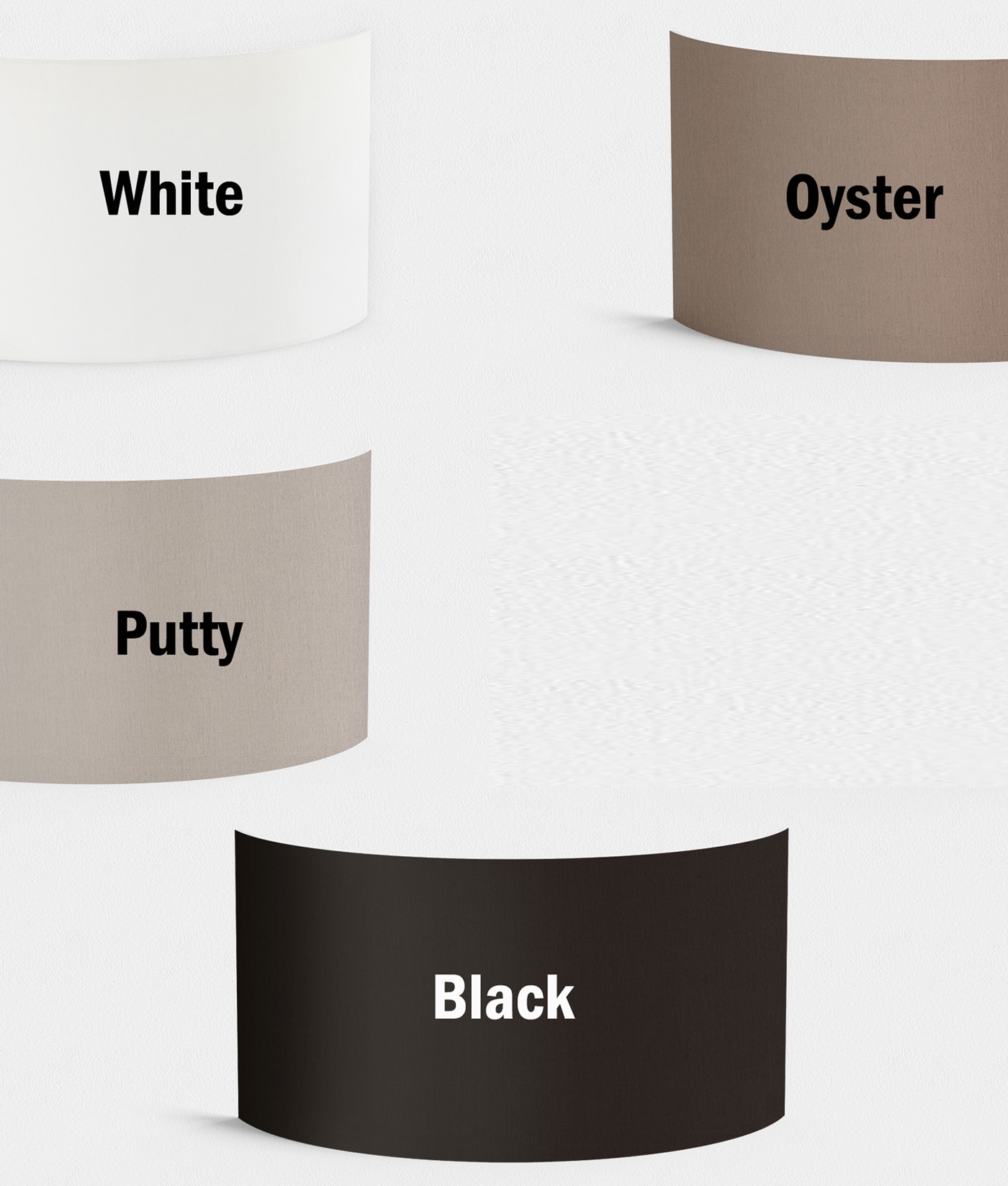 Wall Light - Flush Mounted - Low Profile with Wrap-Around Shade