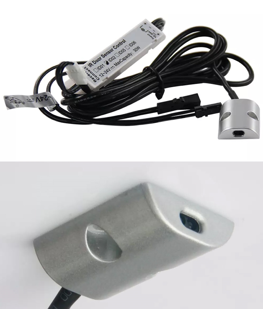 Simple Swipe Operated Infra Red Sensor