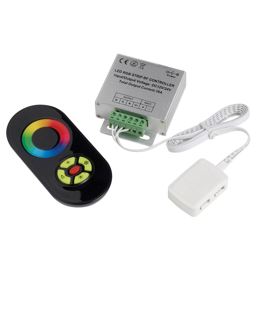 RGB LED Recessed Ground Light with Silver Finish - Water Resistant