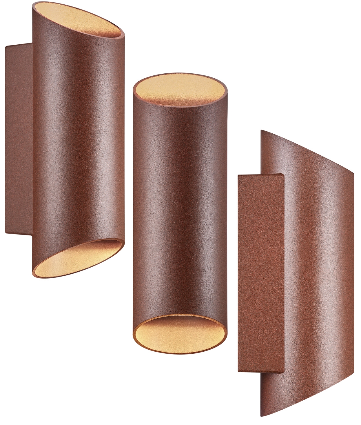 Architectural Outdoor Bi-Directional Wall Lamp - Upward & Downwards Light
