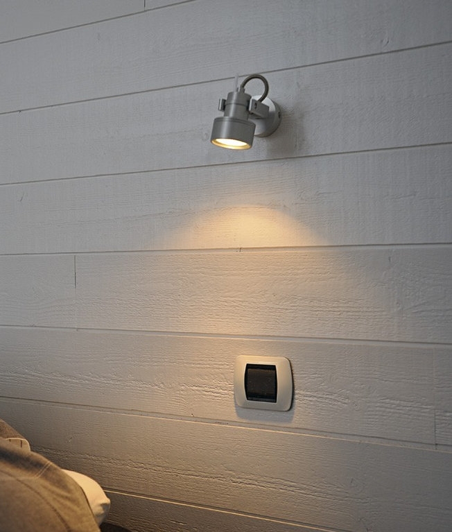 Adjustable Stirrup Spotlight for Mains GU10 Lamps - Mount on Ceiling or ...