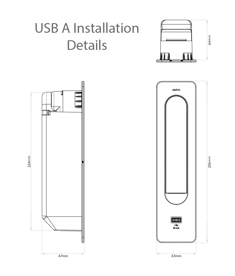 Professional Recessed Bedside Wall Light - Several Finishes