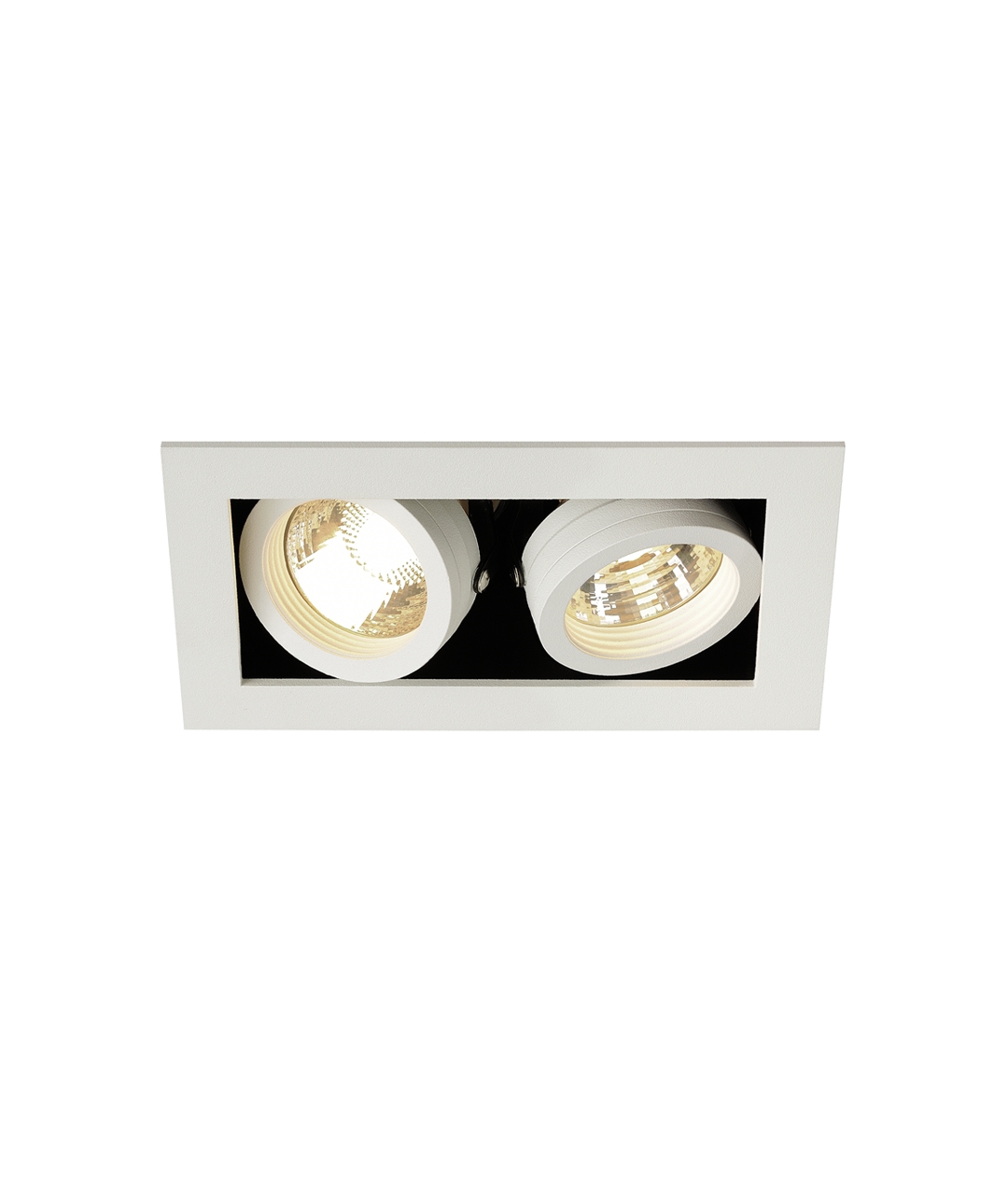 Recessed Box Adjustable GU10 Downlight - Single, Double and Triple - 3 ...