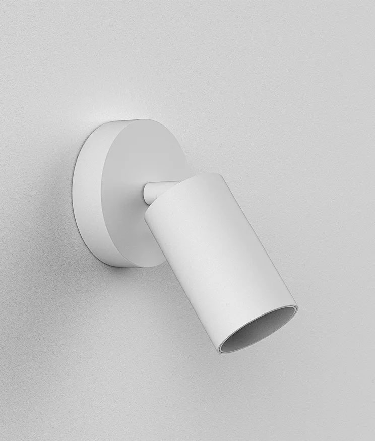 Black or White Narrow Beam LED Adjustable Single Spot Light