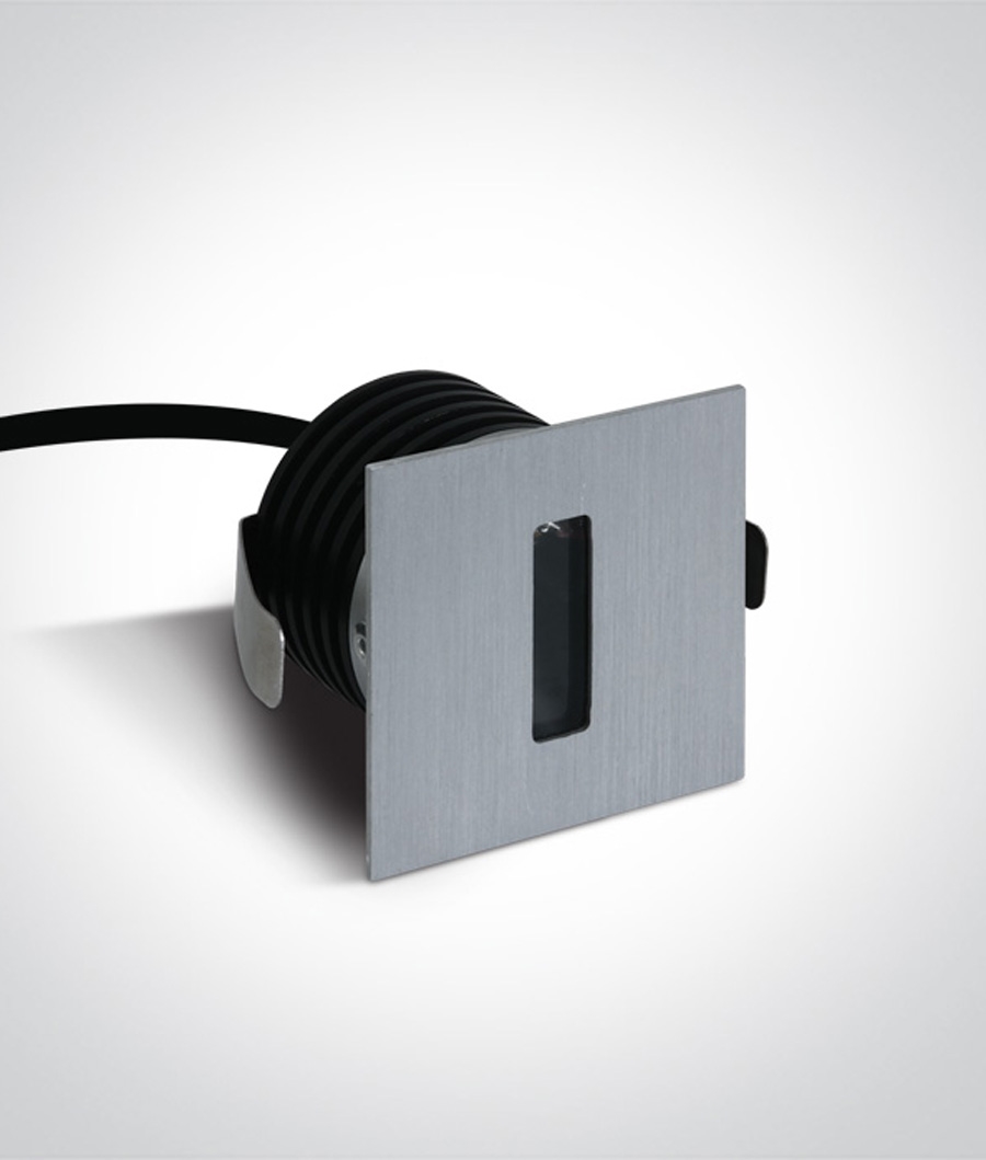 One Light 68004/W/W WHITE RECESSED 3W WW DARK LIGHT IP54 350mA