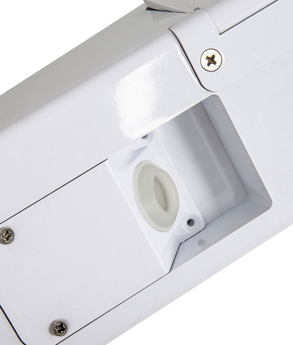 Budget-priced Slim LED Shaver Light with Dual Voltage Socket