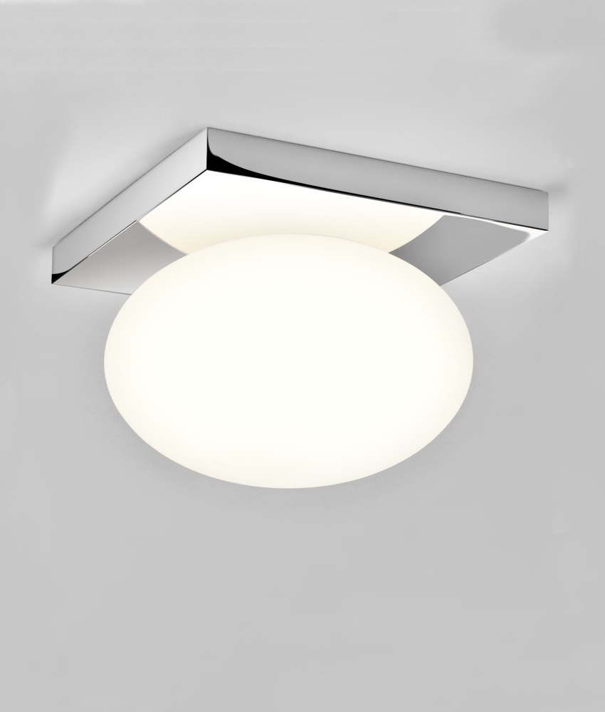 Polished Chrome Bathroom Ceiling Light